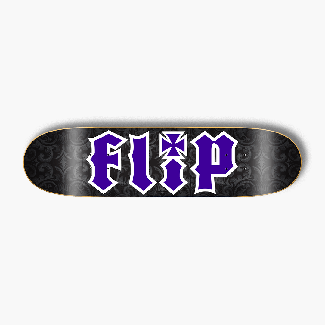 Flip - Team HKD Gothic Purple | Skateboard Deck | Holystoked